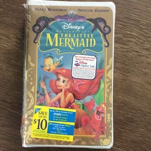 Disney | Media | Vhs The Little Mermaid And Pinocchio | Poshmark